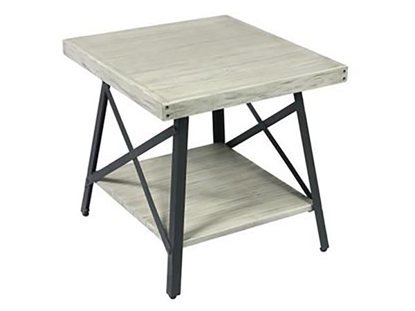 Rent the Chandler Light Grey End Table | CORT Furniture Rental