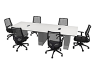 Rent the Quorum 60" Conference Table with Power Outlets | CORT ...