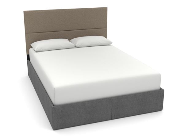 Rent the Quincy Queen Low Profile Platform Bed | CORT Furniture Rental