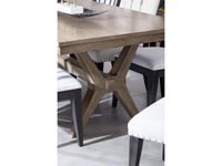 Bridgewater Dining Table with 6 Pippa Chairs | CORT Furniture Outlet