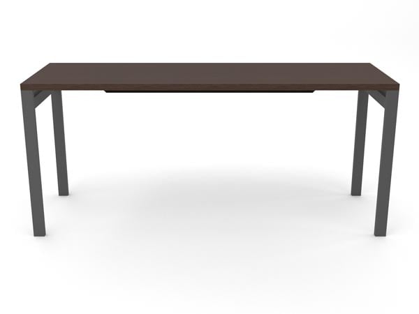 Rent the STAKS 66" x 22" Gray Desk | CORT Furniture Rental